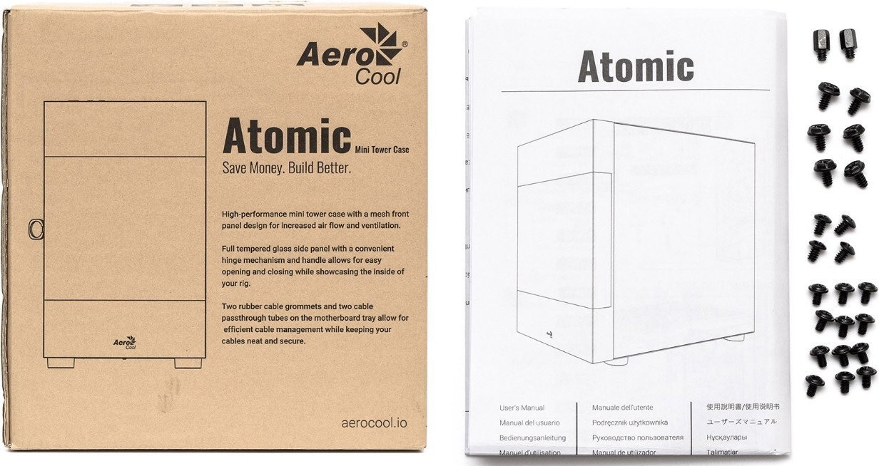 Обзор AEROCOOL ATOMIC. Корпусы формата Mini Tower с поддержкой мощных ...