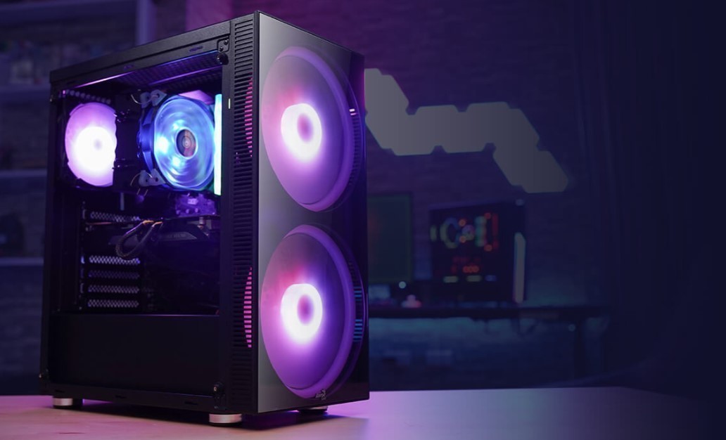 Обзор AEROCOOL PYTHON. Корпус для ПК с ARGB-подсветкой и поддержкой материнских плат ATX, MATX и ...