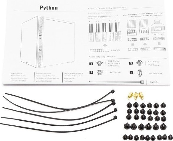 Обзор AEROCOOL PYTHON. Корпус для ПК с ARGB-подсветкой и поддержкой материнских плат ATX, MATX и ...