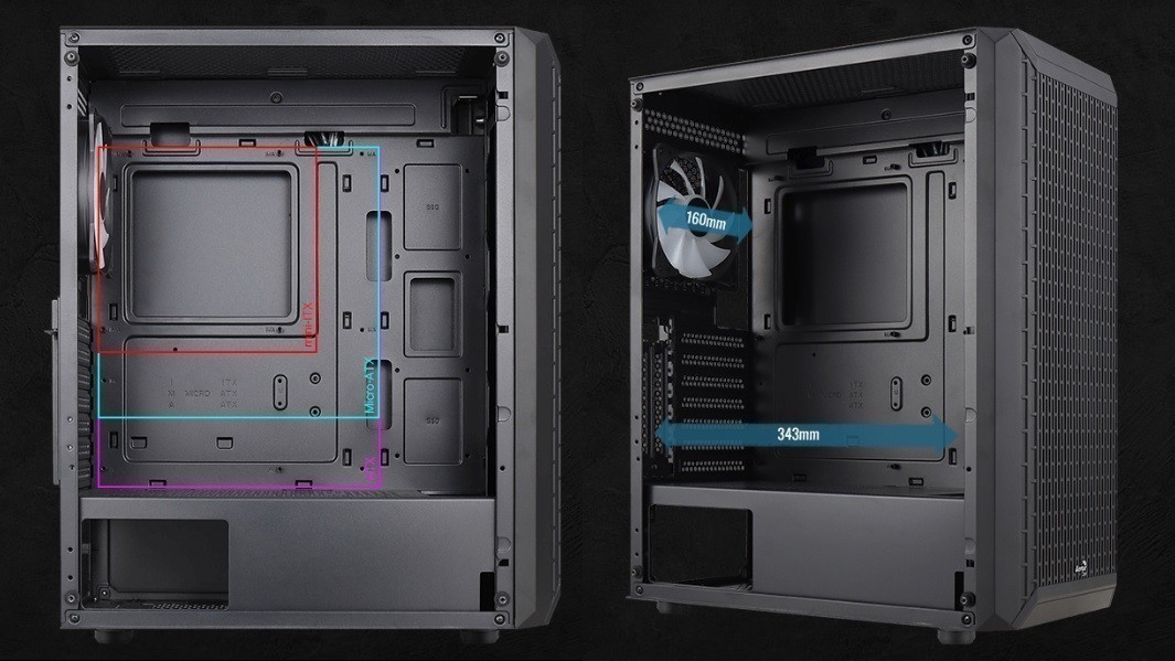 Обзор AEROCOOL BEAM. Корпус для ПК формата Mid-Tower с боковой панелью ...