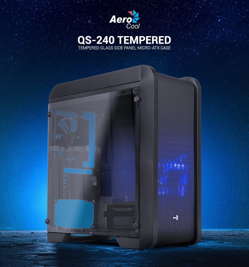 Обзор AEROCOOL QS-240. Компактный корпус формата Mini-Tower для мощных ...